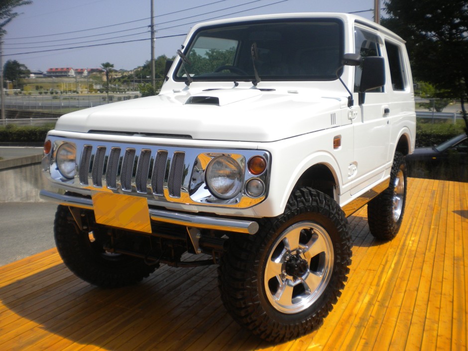 ジムニー JA22W カスタム NO，39 TOYOTA 純正 パールホワイト ジムニーランドVer | ジムニー専門店jimnyland ...